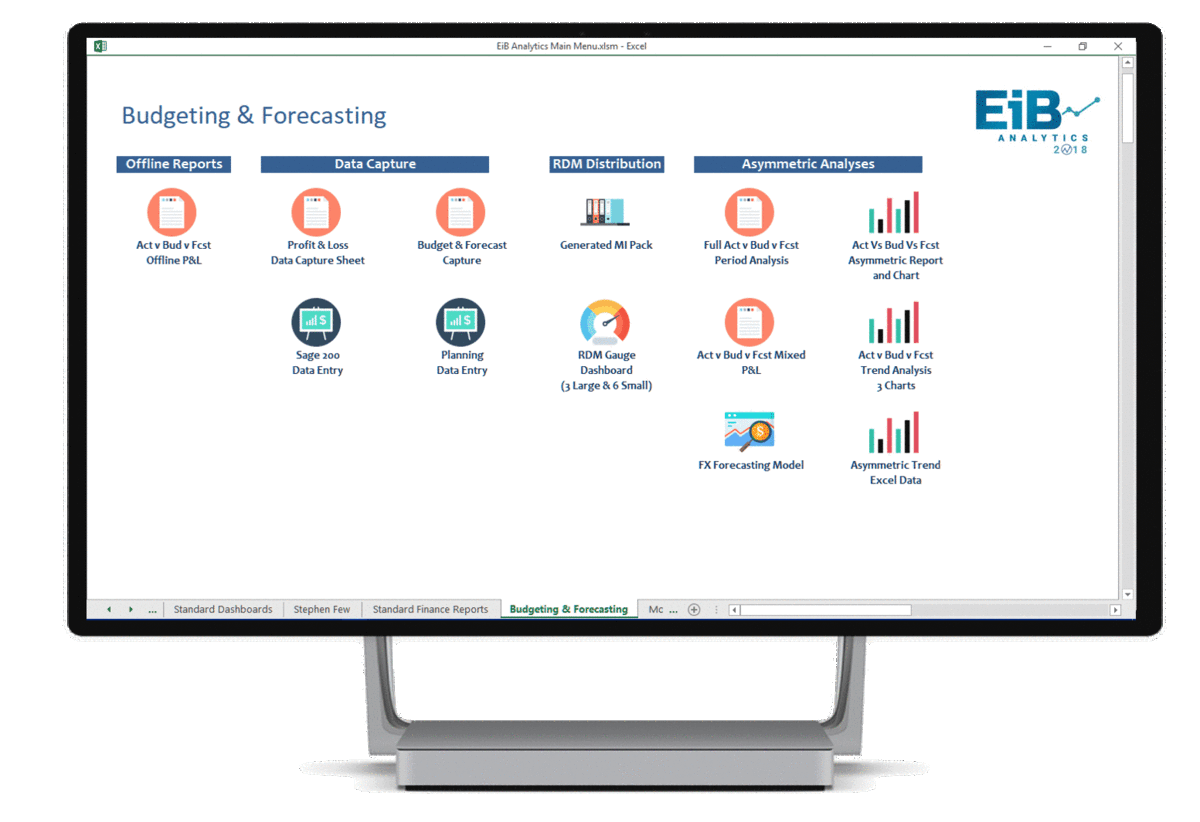 EiB Analytics Latest Release – Excel In Business