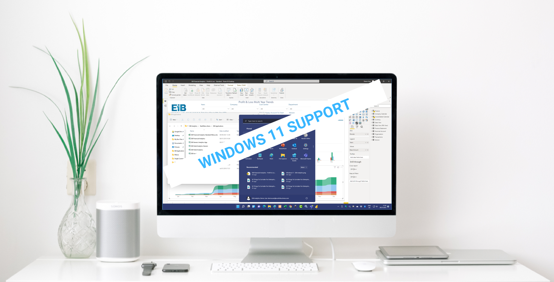 Windows 11 – EiB Analytics Is Ready Now! – Excel In Business